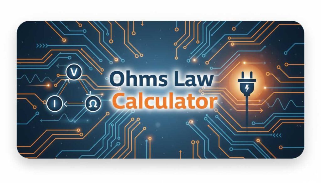 Ohms Law Calculator | Solve Voltage, Current, Resistance and Power ...